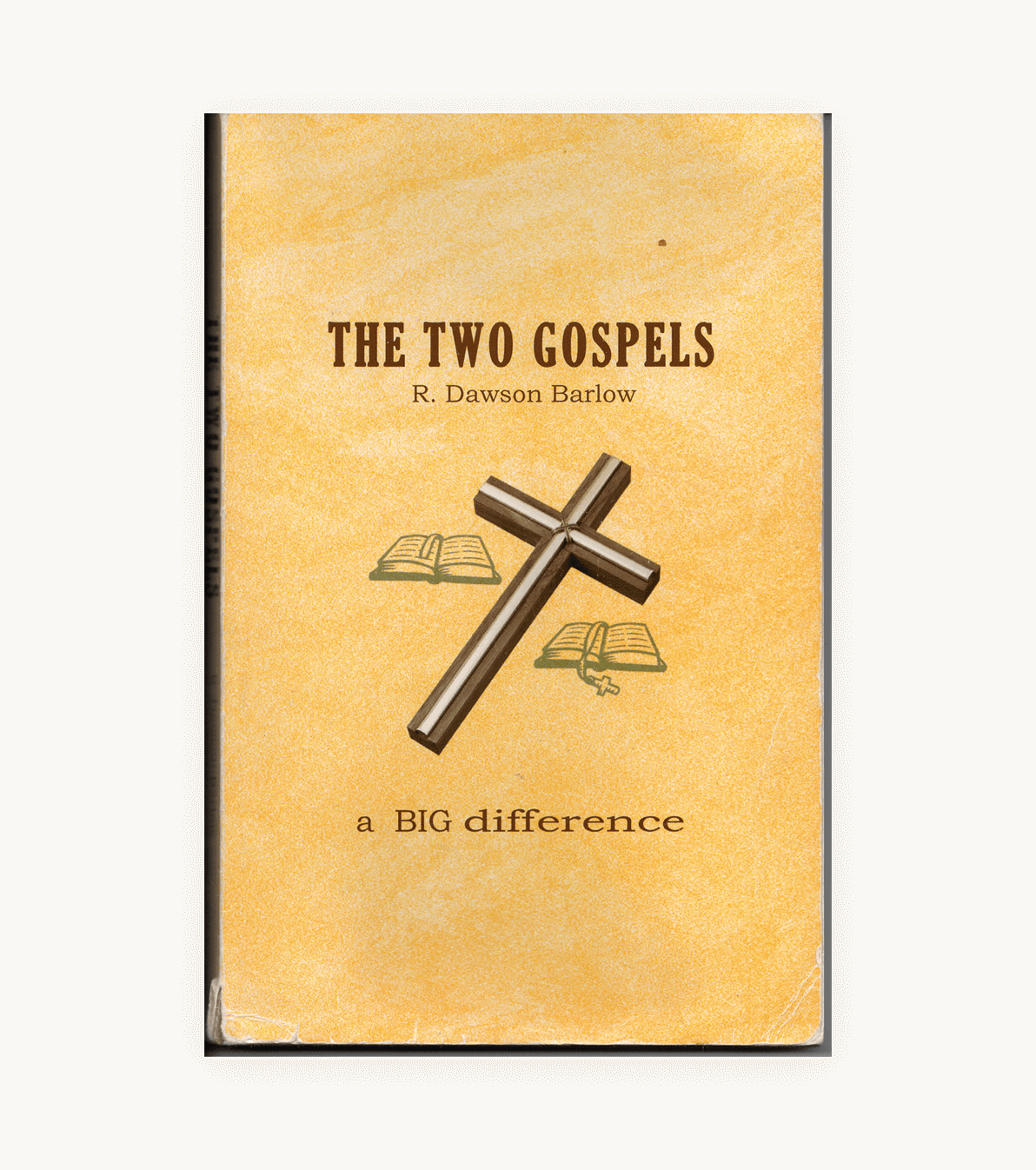 The Two Gospels - R Dawson Barlow - Author - Webflow Ecommerce website template